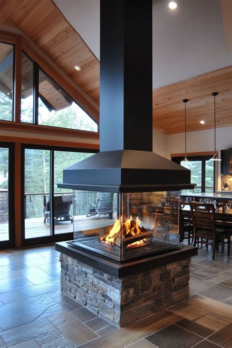 Sided Corner Fireplace Ideas Corner Fireplace Fireplace Fireplace