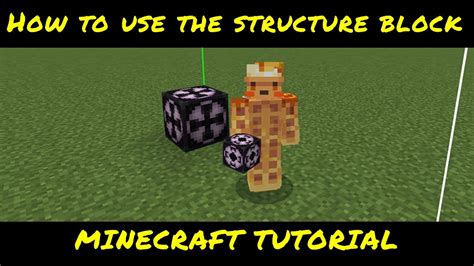 How To Use Structure Blocks In Minecraft 1 19 Minecraft Tutorial Youtube