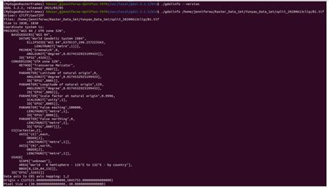 How To Resolve Gdalinfo Failed Unable To Open Vsihdfshdfs