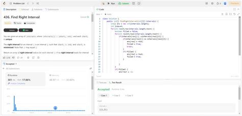 resolved find right interval problem on leetcode prince soni posted