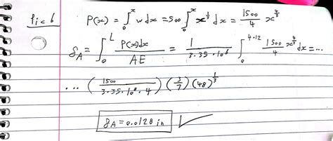 The Bar Has A Cross Sectional Area Of 3 In2 And E 35 103 Ksi Determine The Displacement Of