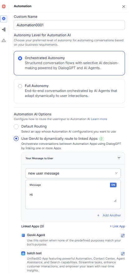 Automation Routing Kore Ai Docs