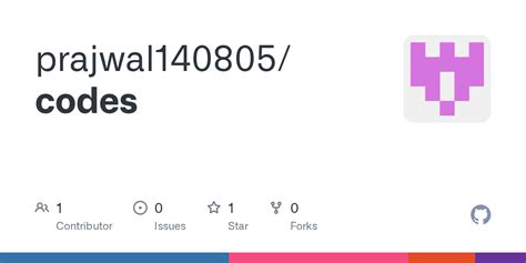 Github Prajwal140805codes