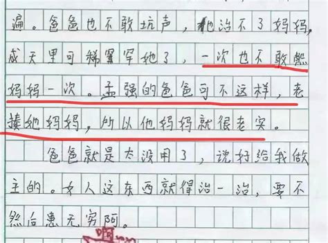 小学生的作文就是家丑外扬的集散地老师的欢乐场哈哈 阿波罗新闻网