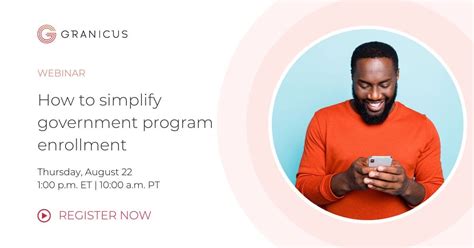 How To Simplify Government Program Adoption Webinar