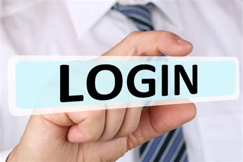 Premium Photo Businessman Business Concept With Login Register Password On Internet Computer