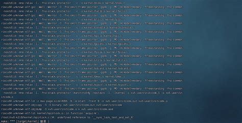 make build过程报错，报错是在xv6 user sh c的runcmd函数上 · issue 39 · hust os xv6