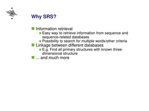 Ppt Sequence Retrieval System Srs Powerpoint Presentation Free