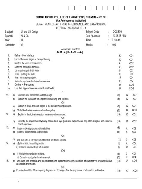 Ccs370 Ui And Ux Model 2052025 Pdf Pdf Information Science
