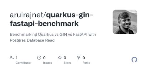 Github Arulrajnet Quarkus Gin Fastapi Benchmark Benchmarking Quarkus Vs Gin Vs Fastapi With