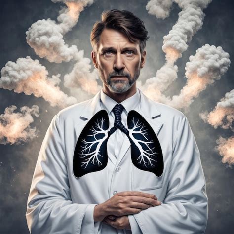 Lung Cancer In Word Lung Cancer Day Premium Ai Generated Image