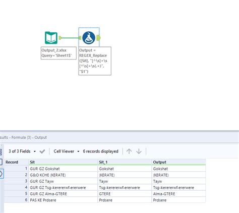 Regex Extracting Text From A Column With Spaces Alteryx Community