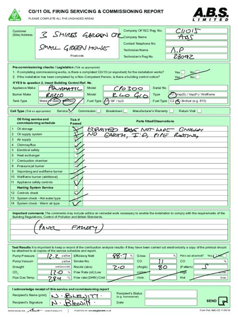 Fillable Online Oftec Cd11 Form Download Fill Online Printable