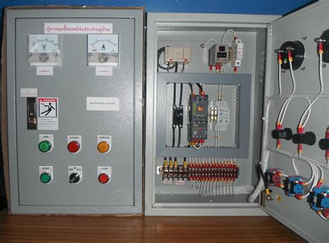 ตู้ไฟ ตู้ Control Flow Switch บริษัท กิมเซ้งฮาร์ดแวร์ จำกัด