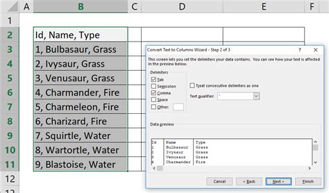 How To Split Cells In Excel Using Text To Column