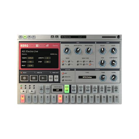 Korg Electribe R Rhythm Synthesizer Plugin