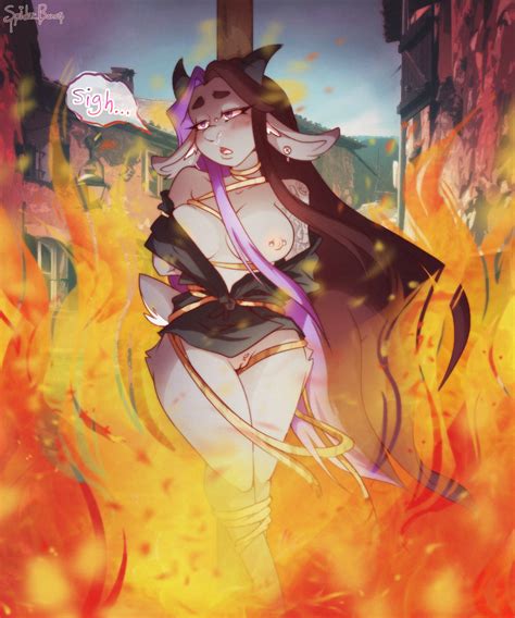 Rule 34 2022 5 6 Anthro Areola Biped Bound Bovid Breasts Bridgette Spider Bones Brown Hair