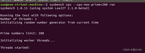 Ubuntu下使用`sysbench`来测试cpu性能ubuntu Cpu测试 Csdn博客