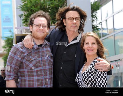 Rick Springfield Barbara Porter And Liam Springthorpe As Rick Springfield Is Honoured On The Walk