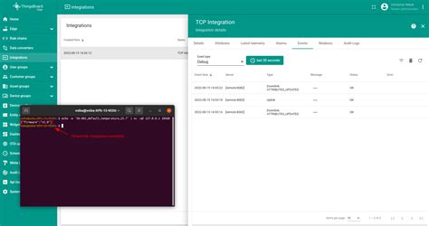 TCP Integration ThingsBoard PE Edge