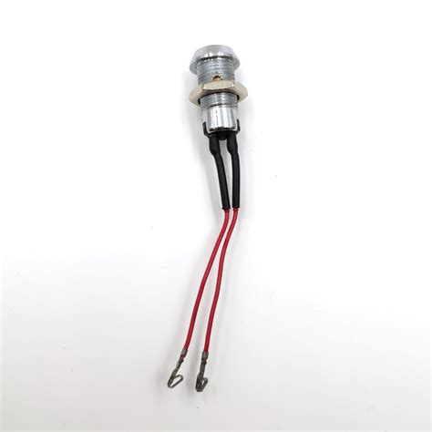 Mini Spring Return Key Switch With 2 Tubular Keys And Quick Connect Terminals Keyed Alike