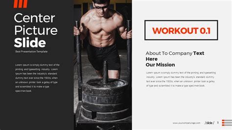 Workout PowerPoint Presentation Presentation Templates GraphicRiver