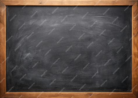 Chalk Black Board Blackboard Chalkboard Background Premium Ai