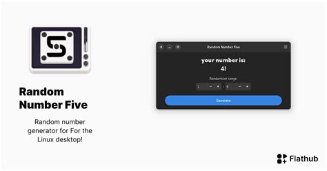 Install Random Number Five On Linux Flathub