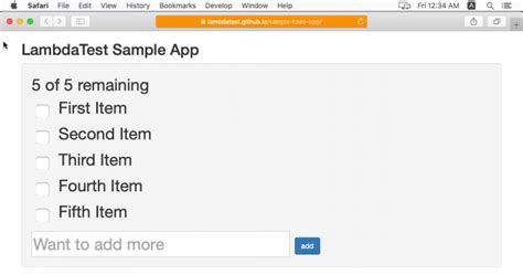 Test Automation On Safari Browser With Safari Driver And Selenium