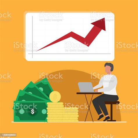 개념 금융 창조적 인 프로젝트와 혁신에 대한 투자 두 사업가의 악수 노트북과 수염을 가진 사업가와 함께 웃는 귀여운 만화 남자