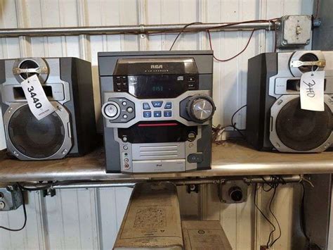 Rca Stereo System United Edge Real Estate And Auction
