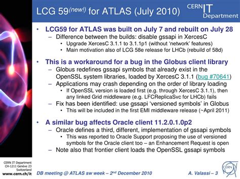 Ppt Persistency Framework News For Atlas Powerpoint Presentation
