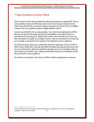 An Overview Of Identity Based Encryption PDF