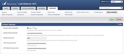 Clustering The Barracuda Load Balancer ADC Instances In The Same Availability Zone Barracuda