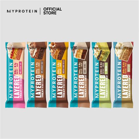 Myprotein Layered Protein Bar Box Of 12 6 Lazada Singapore