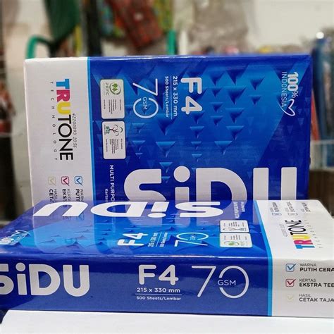 Kertas Hvs Putih F4 Sinar Dunia 70 Gsm