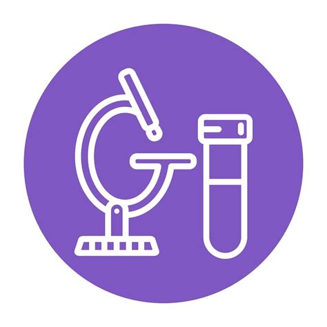 실험실 터 일러스트레이션 프리미엄 벡터