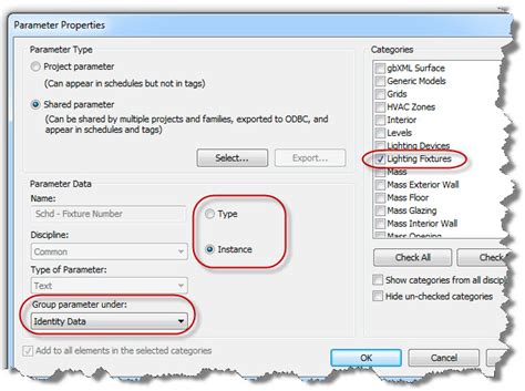 Cad Shack Revit Mep How To Create A Lighting Fixture Schedule