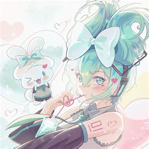 图文社二2022miku初音未来P站画师动漫头像壁纸插画美图 哔哩哔哩