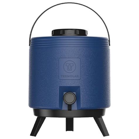 Botijão Térmico 8l Azul Linha Maxitermo Ref1381 Termolar