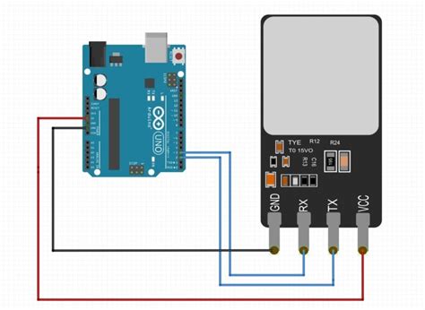 Interfacing R307 Fingerprint Sensor With Arduino