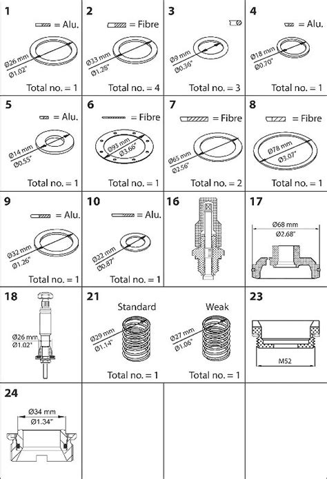 027f0705 Kit De Revisão Pmfh 200 Danfoss Loja Virtual Vaportec Distribuidor Danfoss E