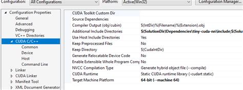 how to install tcnn inside vs project cannot open source file tiny
