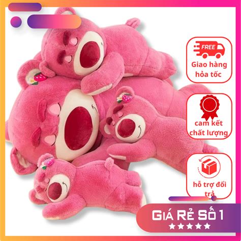 Lying Strawberry Teddy Bear Cute Teddy Bear High Quality Losto Teddy