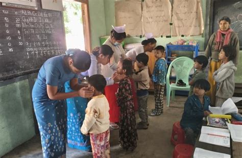 ဆိပ်ဖြူမြို့နယ်တွင် ကျောင်းအခြေပြု တီဘီရောဂါကွင်းဆင်းရှာဖွေခြင်းလုပ်ငန