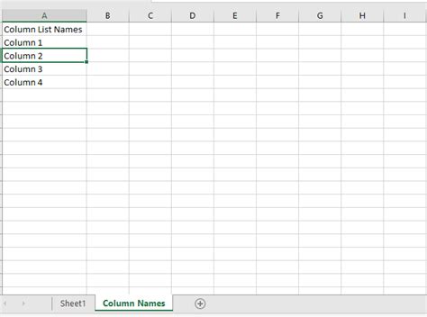 Excel Find Header Name In A List And Search For Each Header Name In