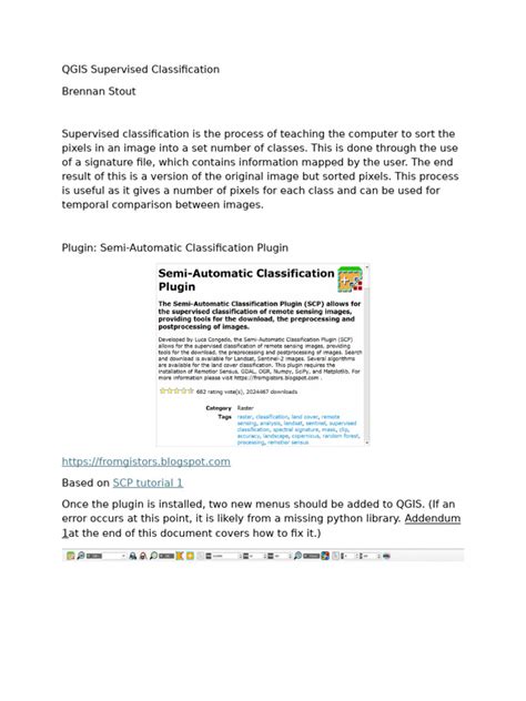Supervised Classification 2 Pdf Computing Software
