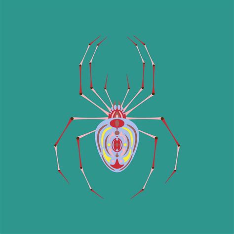 할로윈 거미 벡터의 배경에 플랫 Ai Eps Uidownload