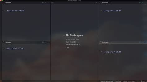 Workspace With Empty Pane No Longer Displaying Empty Pane · Issue 54