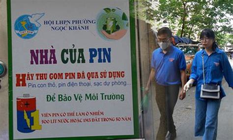 Thanh Ni N V N Ng Ng I D N Thu Gom Pin B O V M I Tr Ng
